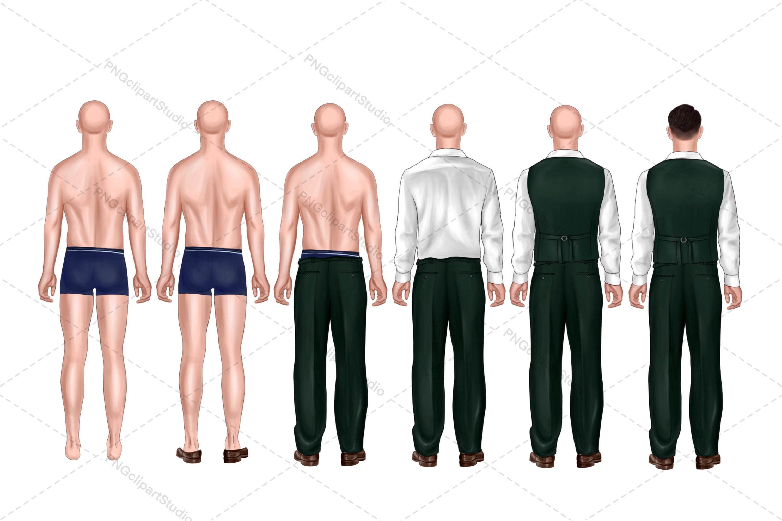 Man Customizable Clipart, Custom Male Portrait, DIY Clipart - Etsy