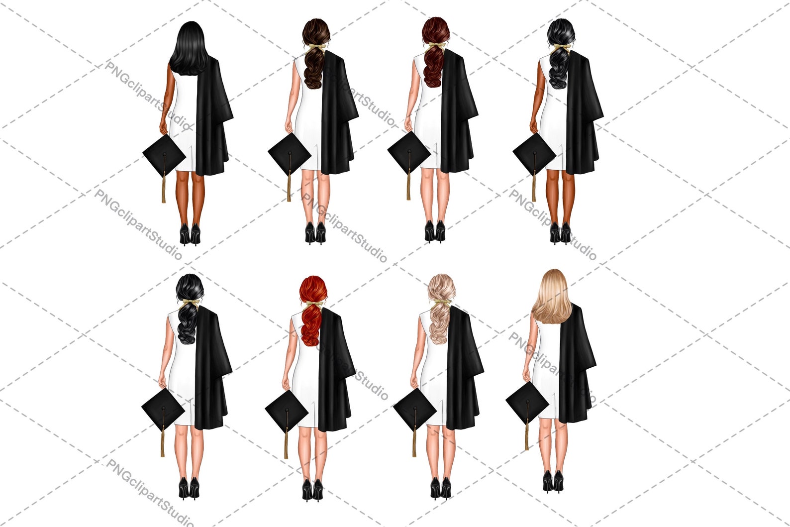 Graduation Clipart, Graduation Students, Graduate Planner Stickers ...