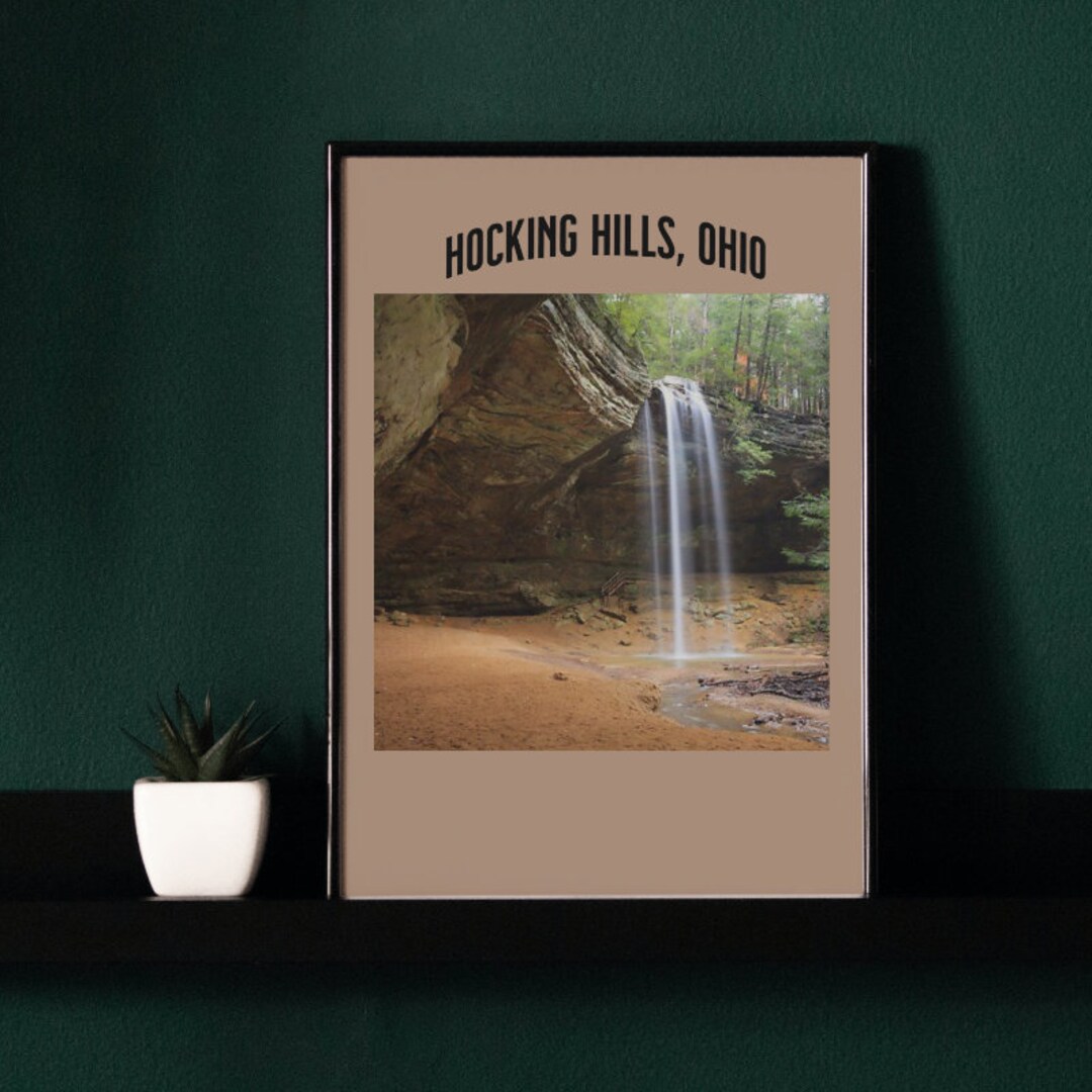 Hocking Hills Ohio Poster - Etsy