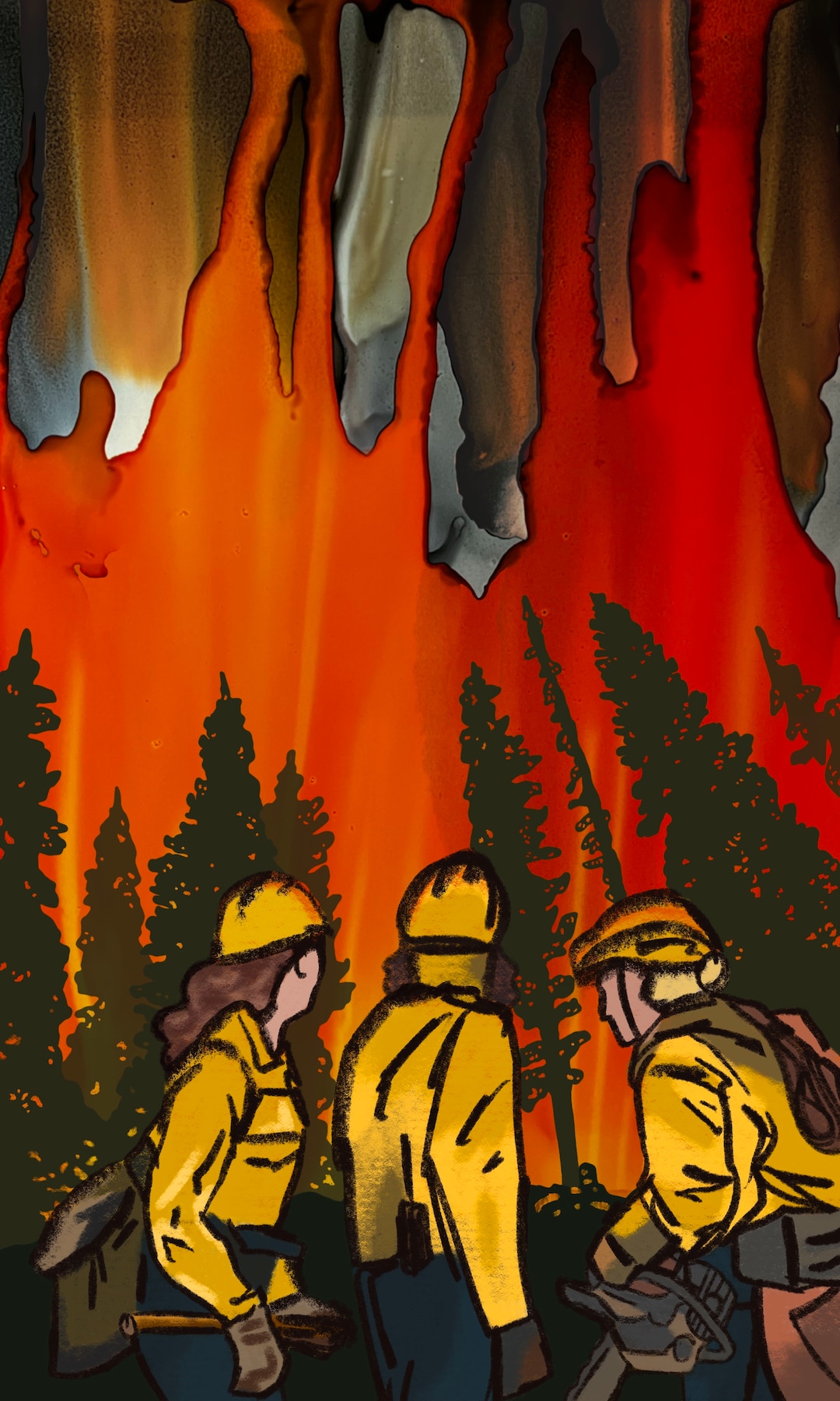 Fire Art Print - Etsy