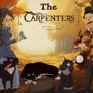 Over the Garden Wall Custom Personalized Cartoon Portrait, Printable ...