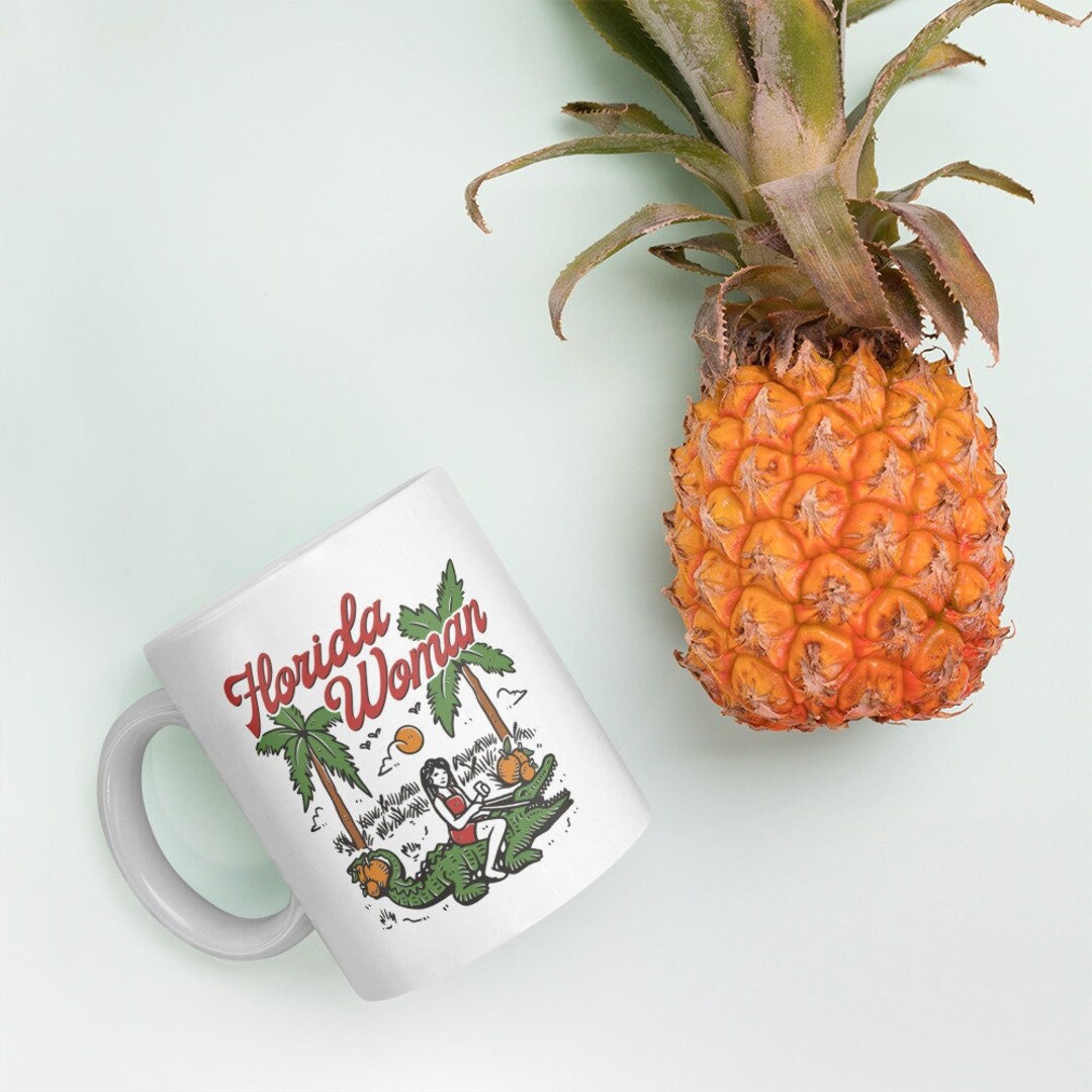 Florida Woman Ceramic Mug, Florida Coffee Mug, Funny Coffee Mug ...