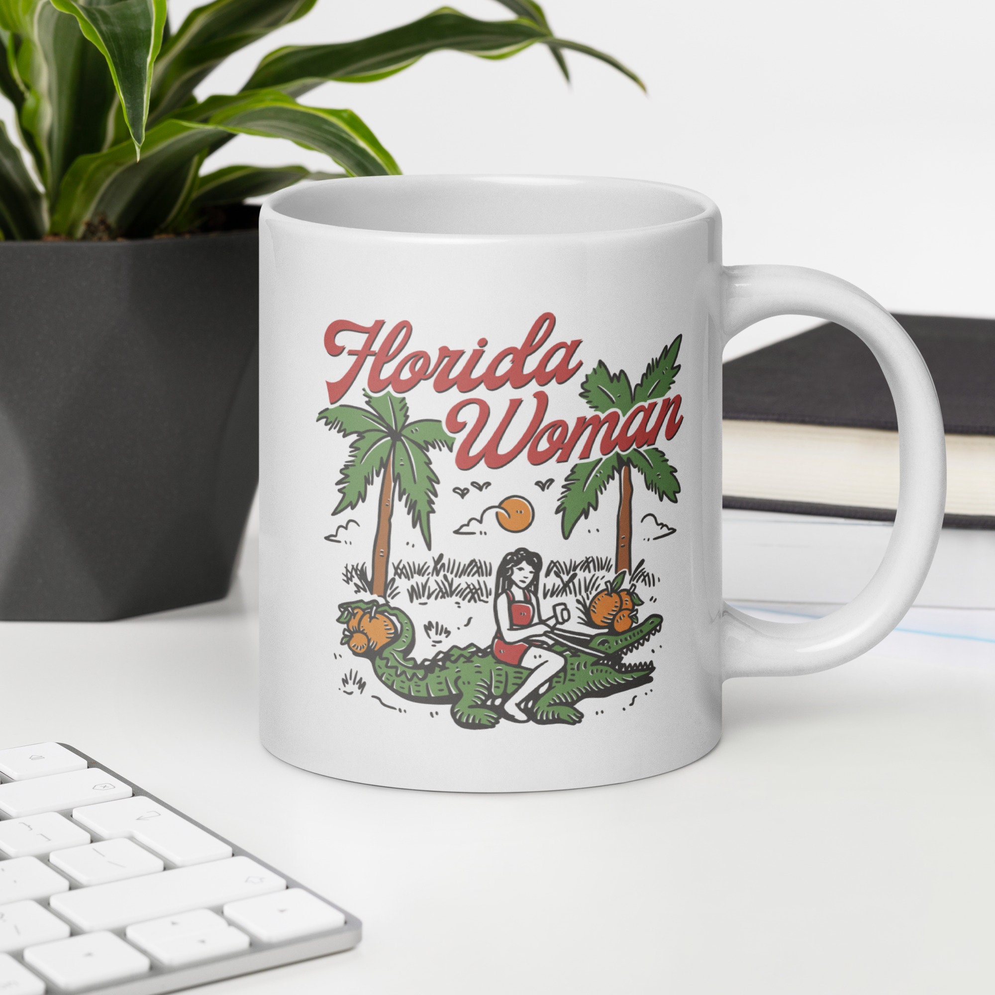 Florida Woman Ceramic Mug, Florida Coffee Mug, Funny Coffee Mug ...