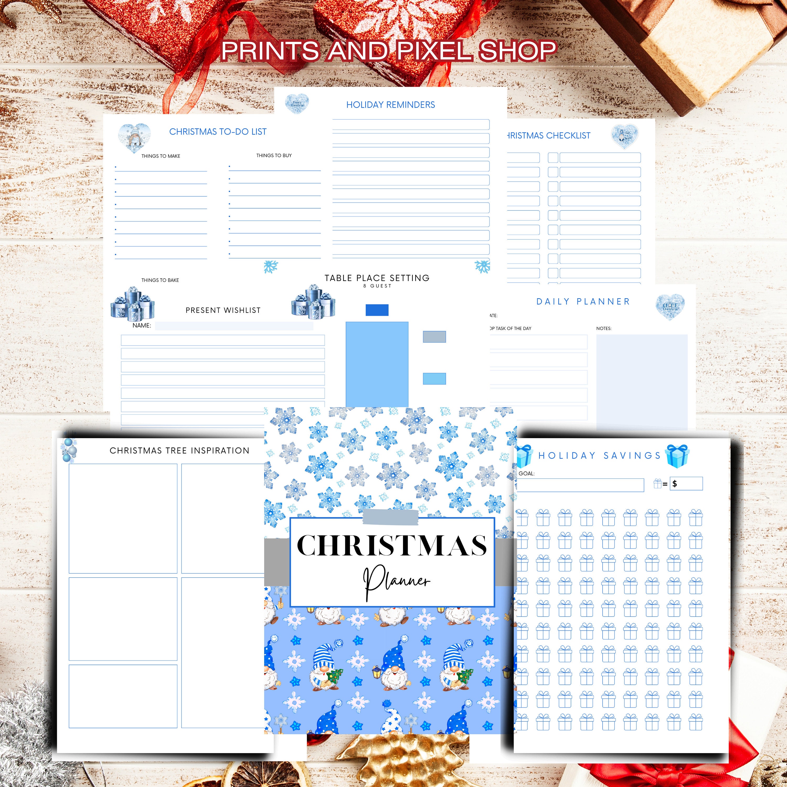 Christmas Planner Printable Printable Christmas Planner - Etsy