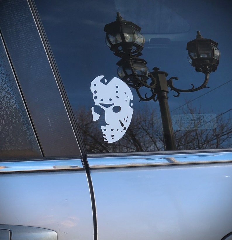 Friday the 13th Jason Car Decal - Etsy