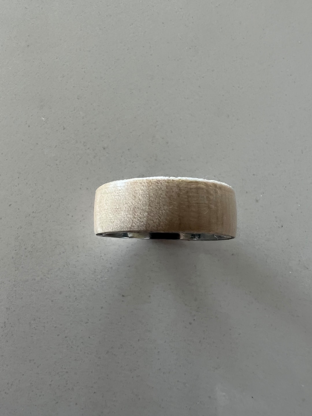 Handmade Wood Ring - Maple - Etsy