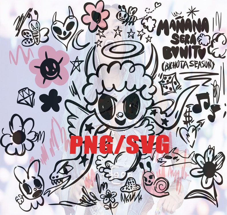 Karol G New Album bichota season devil Angel PNG SVG - Etsy México