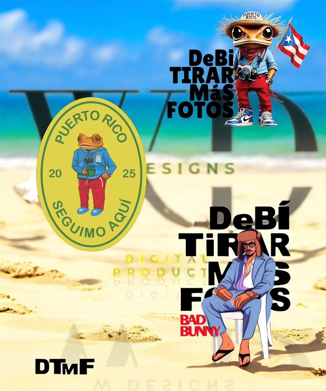3 Dtmf Bad Bunny Designs|i Should Shoot More Photos|newalbum|graphic ...