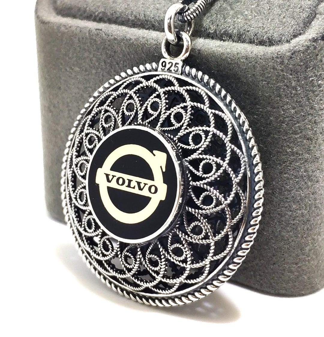 Handcrafted Sterling Silver Volvo Keychain. 925 Silver Luxuruy Gift - Etsy