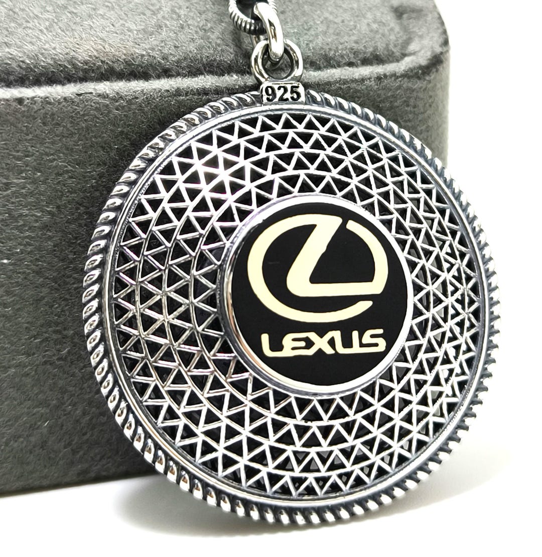 Easter Gifts. Lexus Emblem Sterling Silver Keychain: Handmade Car ...