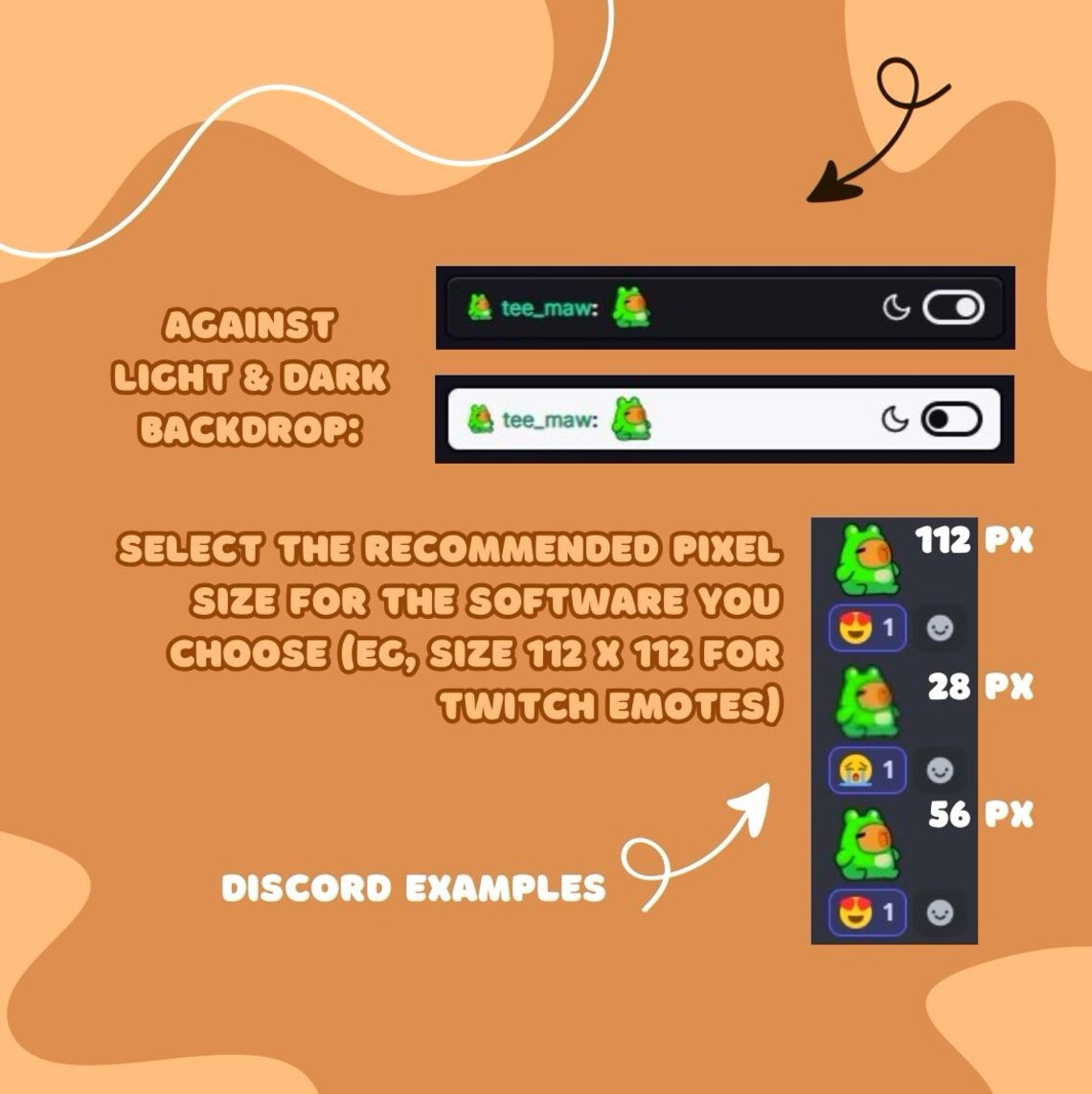 Cute Capybara Emotes & Badges | Discord, Twitch, Youtube | Stream ...