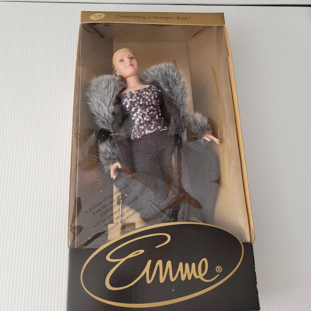 Energy Emme Tonner EM1203 Plus Size Doll With Coat Pants Sequined Top ...