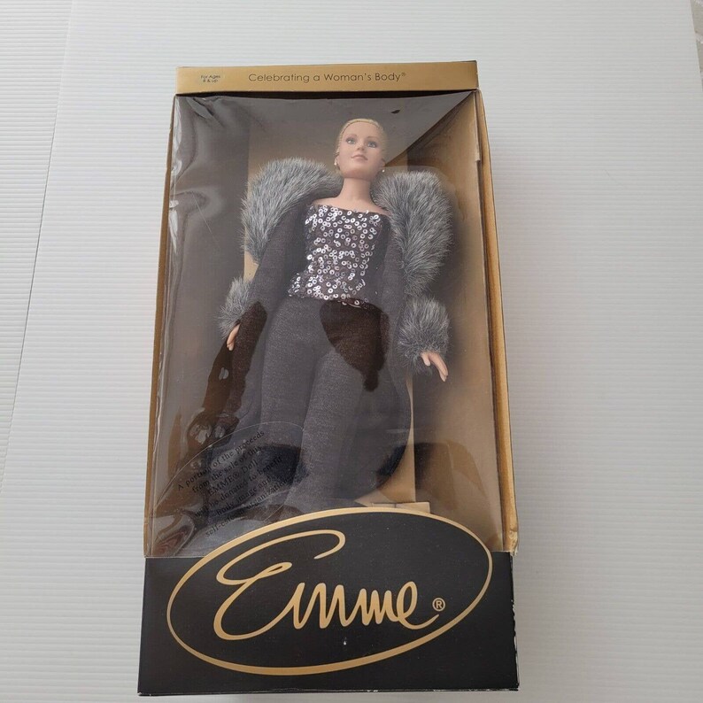 Energy Emme Tonner EM1203 Plus Size Doll With Coat Pants Sequined Top ...