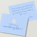 Will You Be My Something Blue? Proposal Card - Digital Download ...