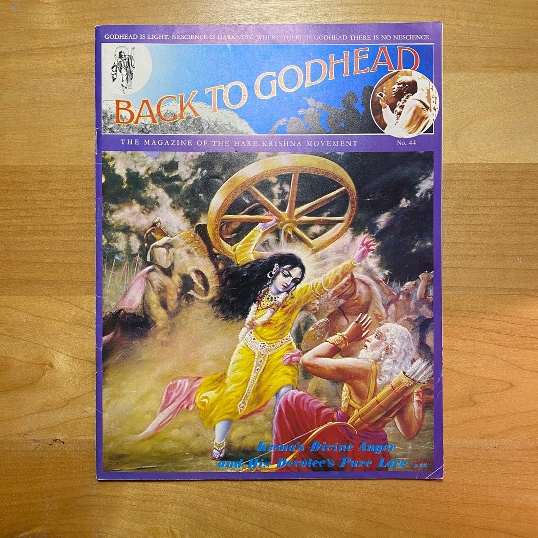 Back to Godhead No. 44, Hare Krishna Magazine - Etsy