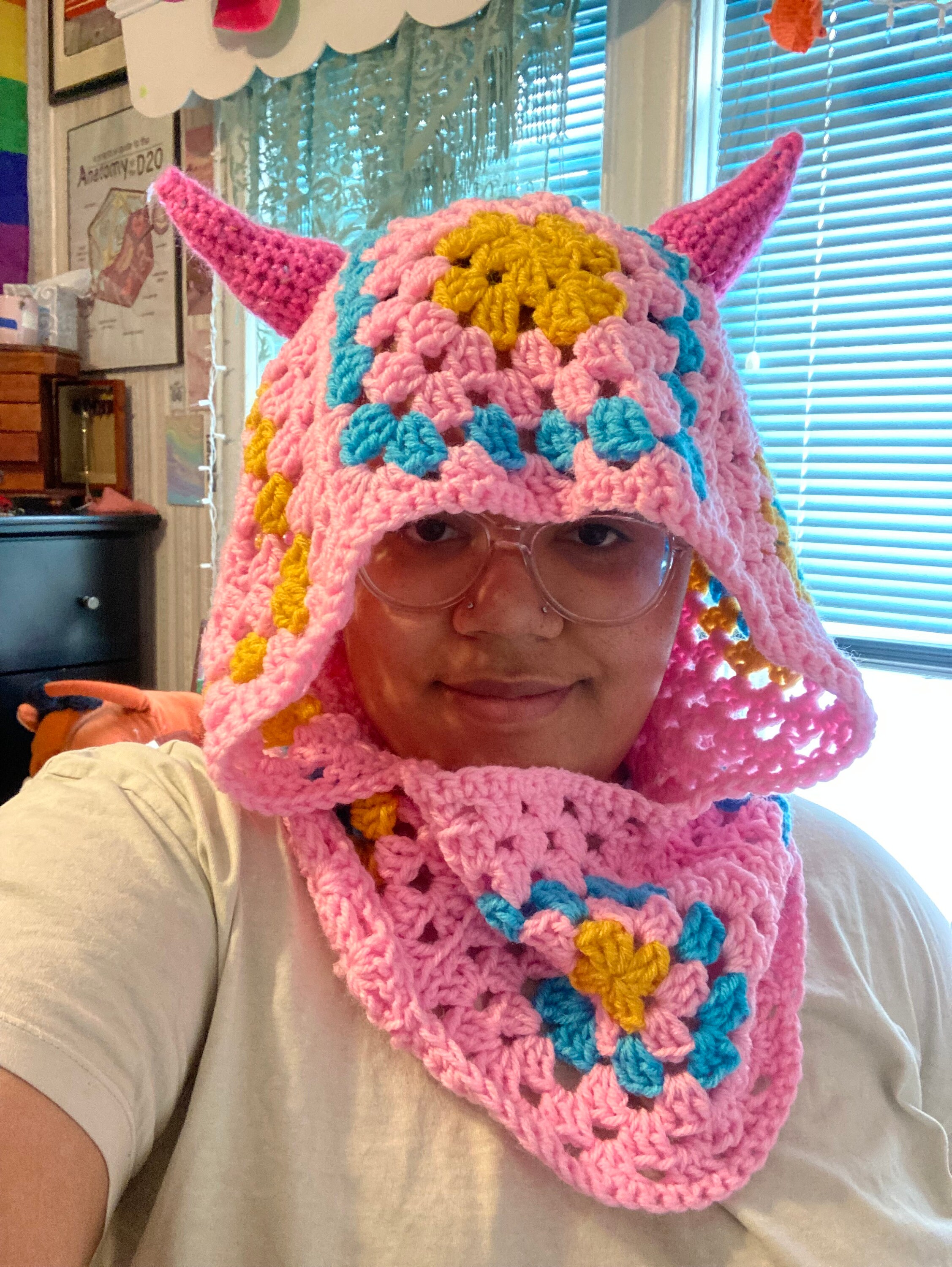 Crochet Balaclava With Horns! - Etsy