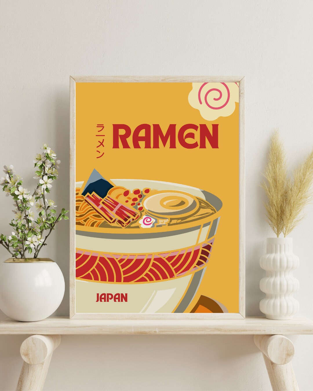 Ramen Poster Food Poster Japan Poster Poster for Kitchen - Etsy