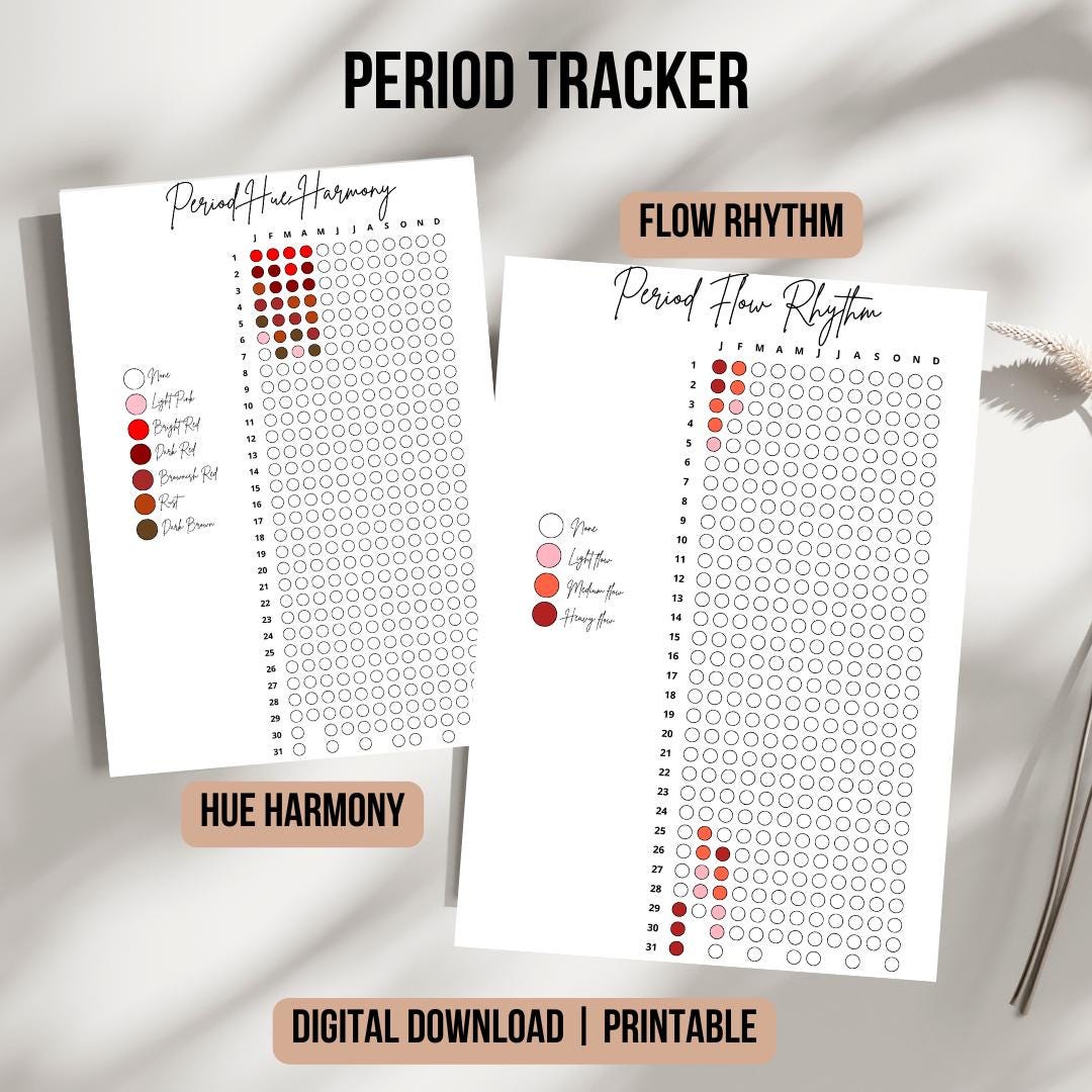 Period Tracker Ovulation Tracker Menstrual Cycle Log Period Log ...
