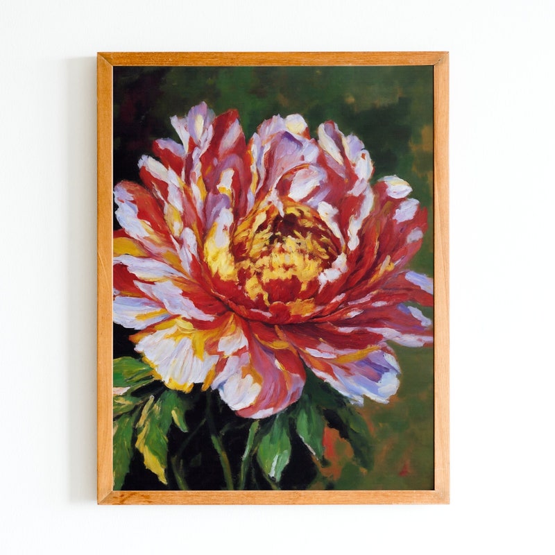 Peony Art - Etsy