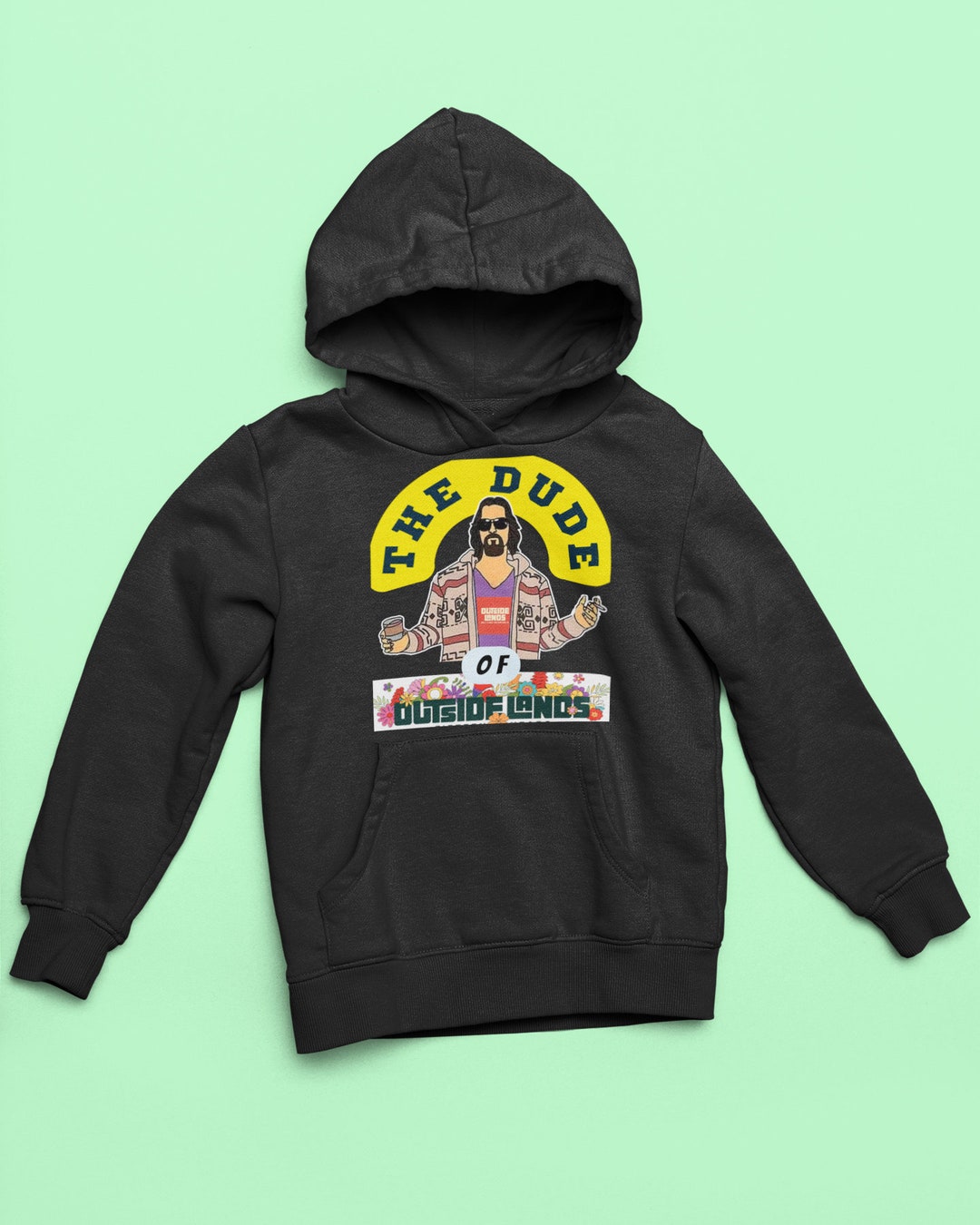The-big-lebowski Hoodie Outside Lands Festival Outfit for Music Hippie ...