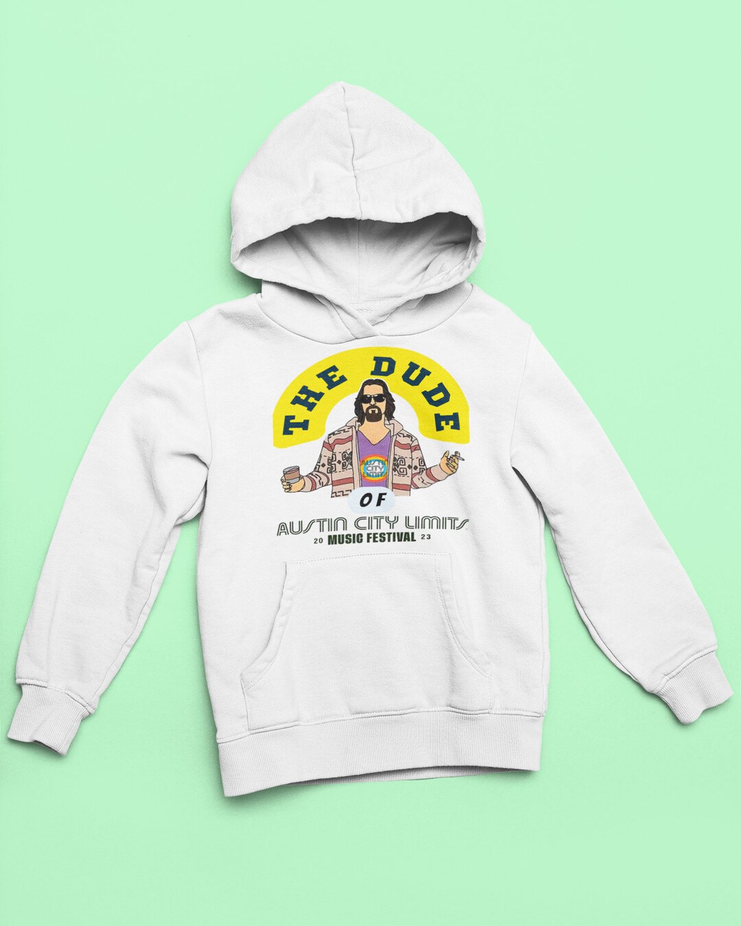 The-big-lebowski Hoodie Austin City Limits Outfit for Music Hippie ...