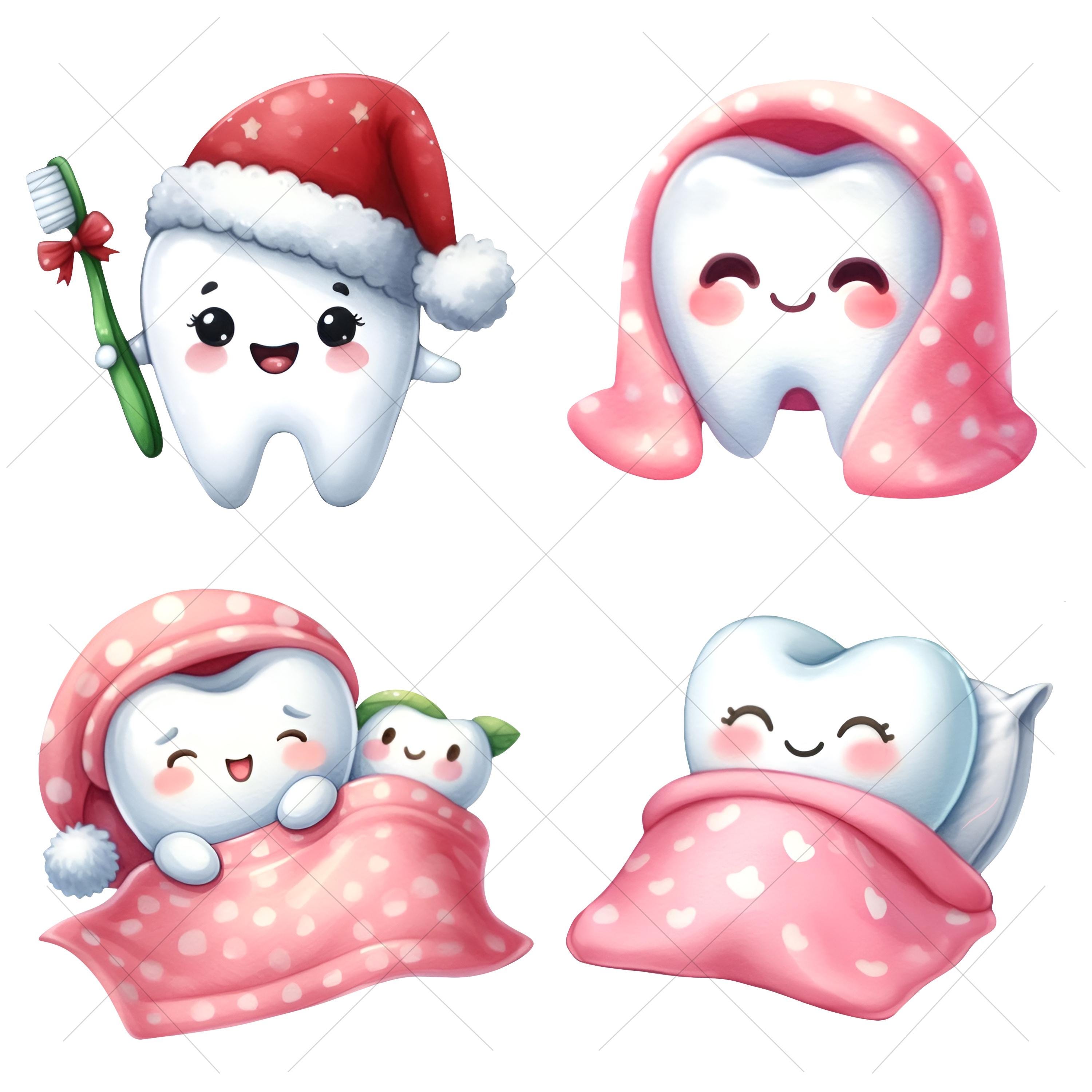 Cute Teeth Watercolour PNG Clipart, Dentist Graphics PNG, Dental Care ...