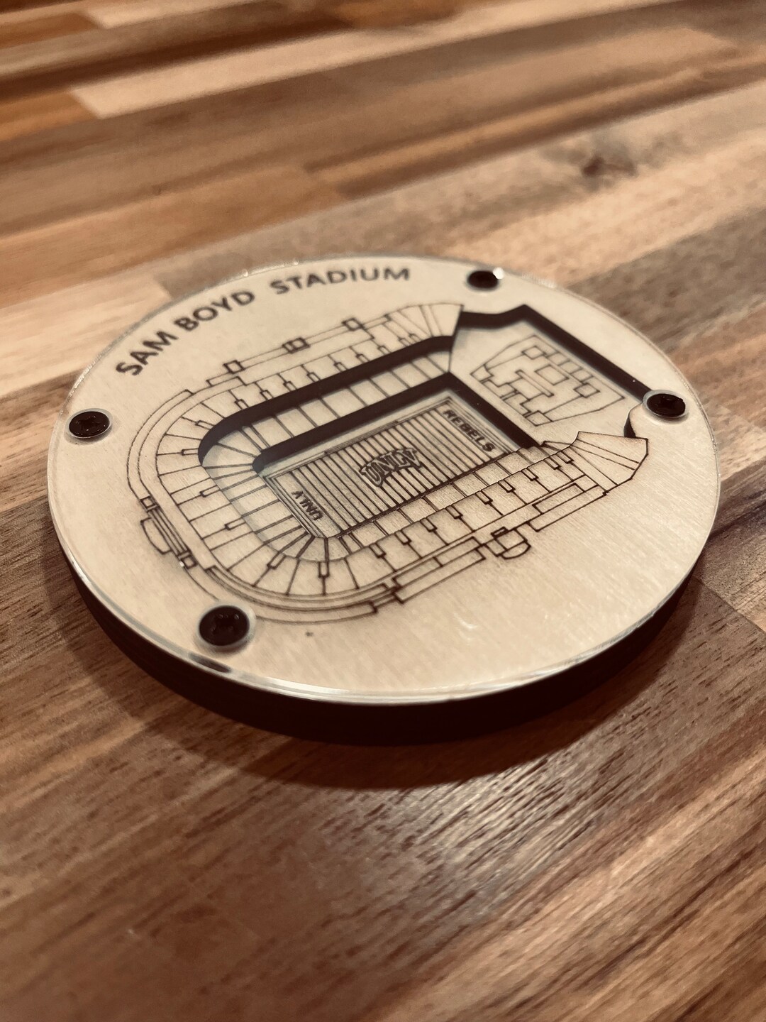 UNLV Rebels Stadium Coaster Sam Boyd Stadium - Etsy