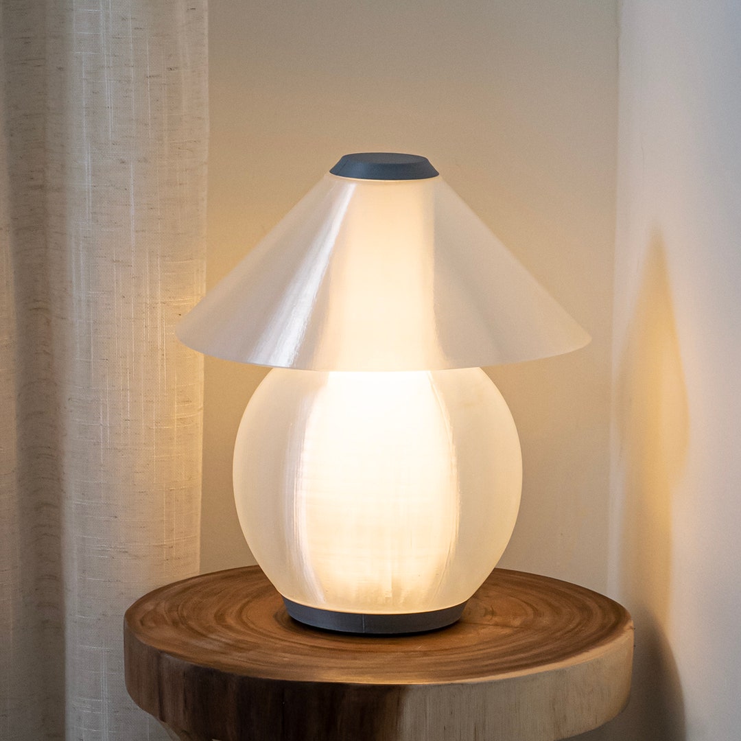 Opal 13 Modern Contemporary Plant-based PLA 3D Printed Dimmable LED ...