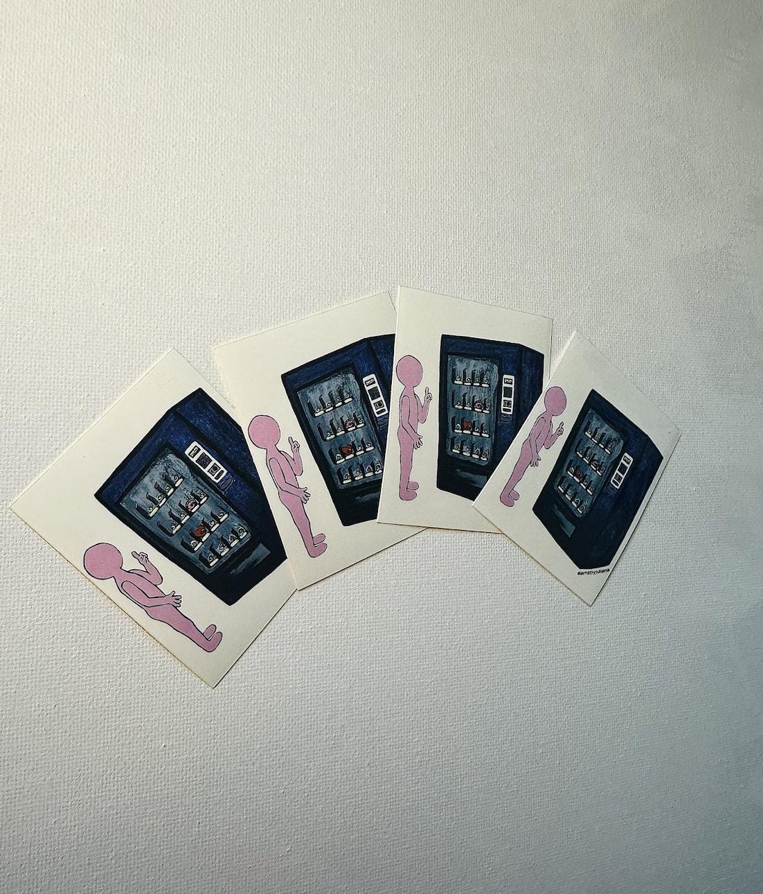 Heart Vs Brain Vending Machine Sticker /decal - Etsy