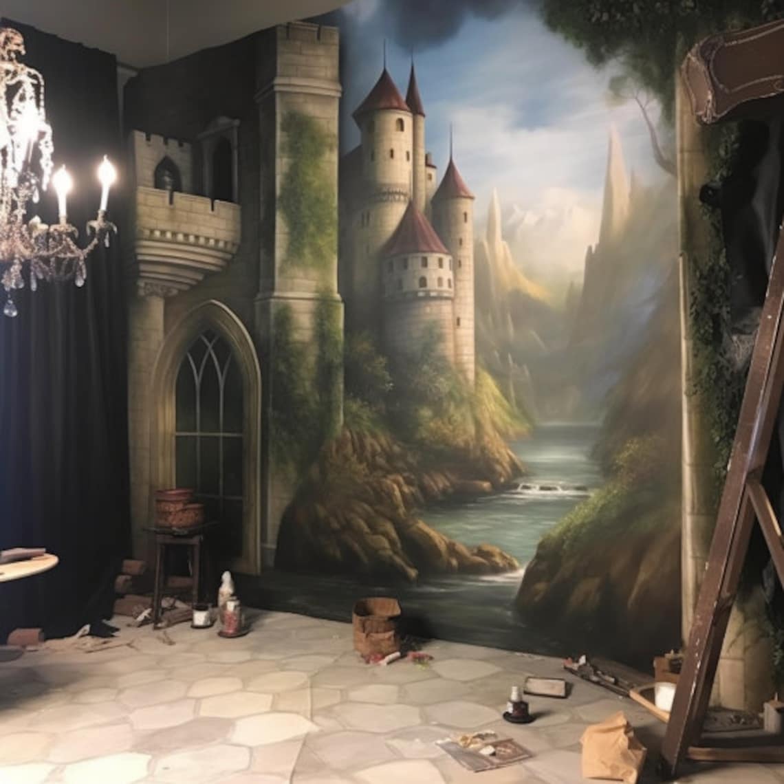 Movie Sets | Zoom Virtual Backgrounds | Backdrop | Office Background ...