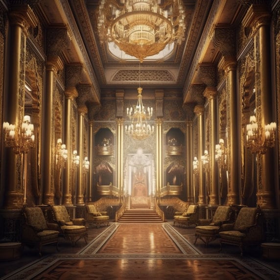 Elegant Palace | Zoom Virtual Backgrounds | Backdrop | Office ...