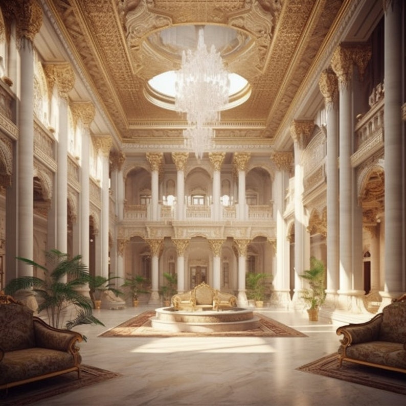 Elegant Palace | Zoom Virtual Backgrounds | Backdrop | Office ...
