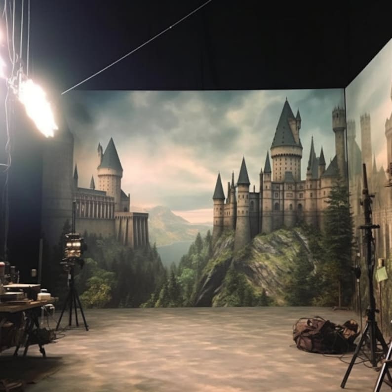 Movie Sets | Zoom Virtual Backgrounds | Backdrop | Office Background ...