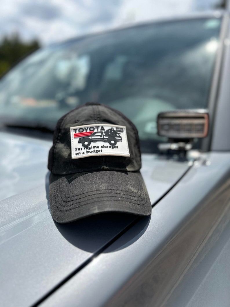 Toyota: Regime Changes on a Budget Morale Patch - Etsy