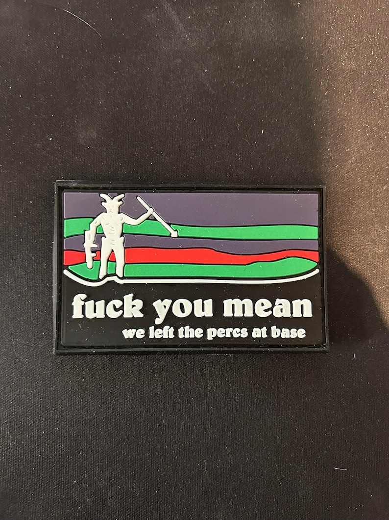 Percs Morale Patch - Etsy