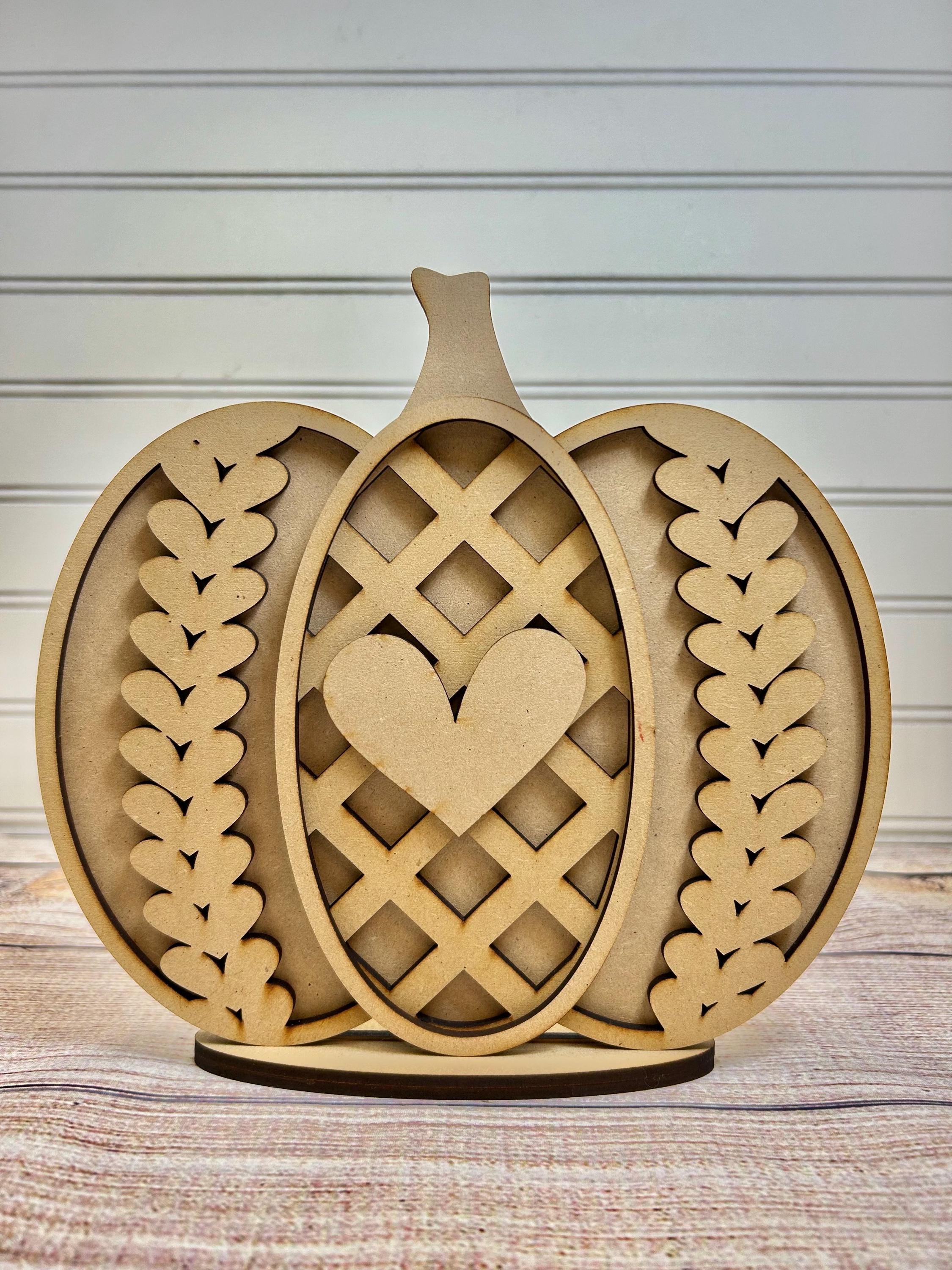 DIY Standing Sweater Pumpkins, Shelf Sitter Pumpkins, Unfinished ...
