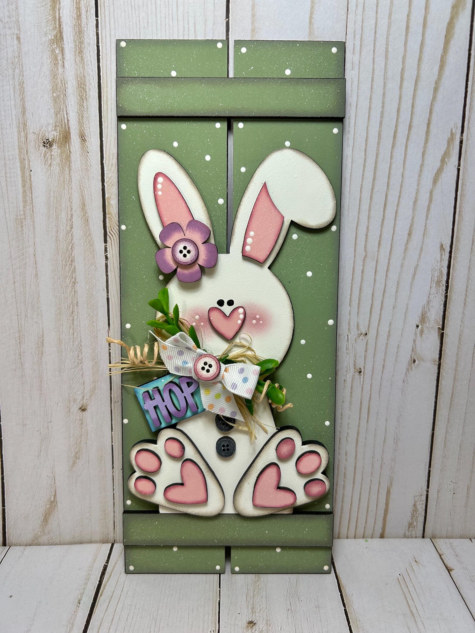 DIY Easter Bunny Pallet Sign, Easter Bunny Leaner Sign, Easter Sign ...