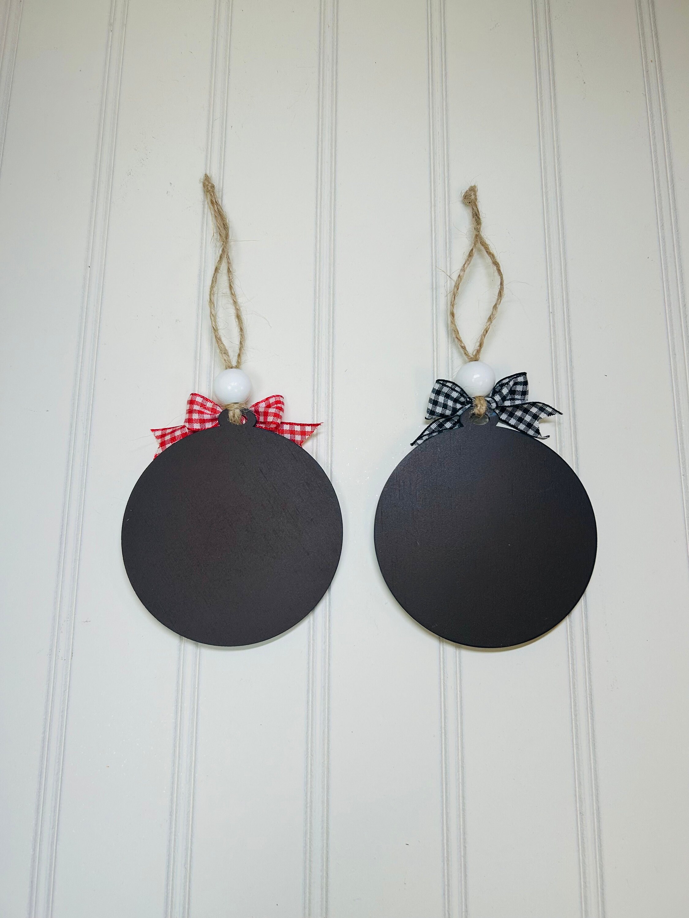 DIY Christmas Ornaments, Unfinished Christmas Wood Blanks, Ready to ...