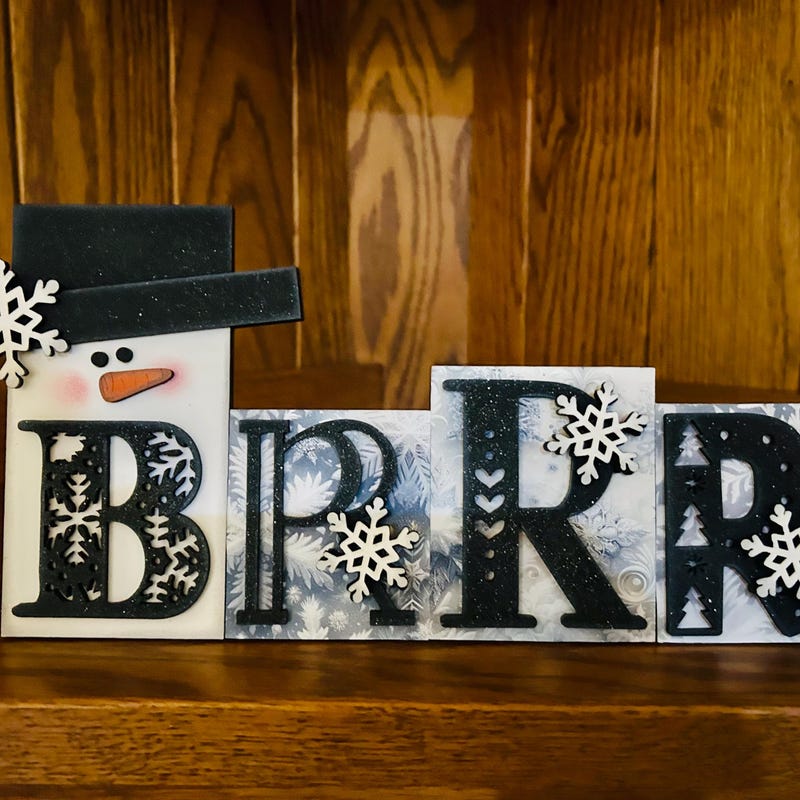 Word Blocks - Etsy