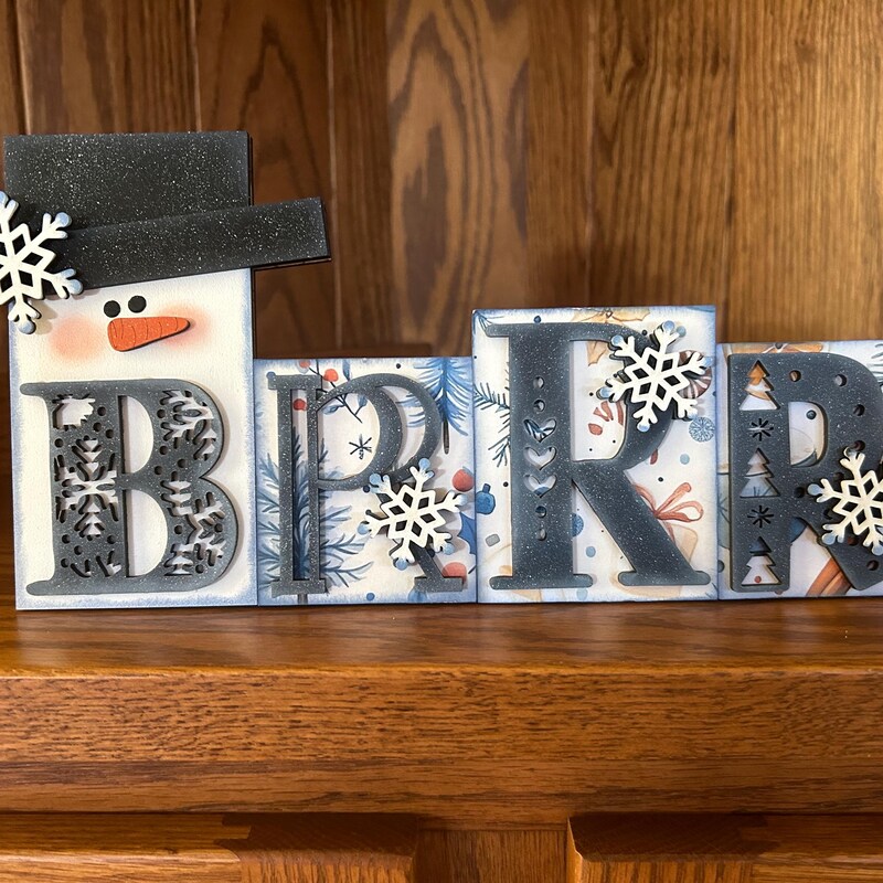 Word Blocks - Etsy
