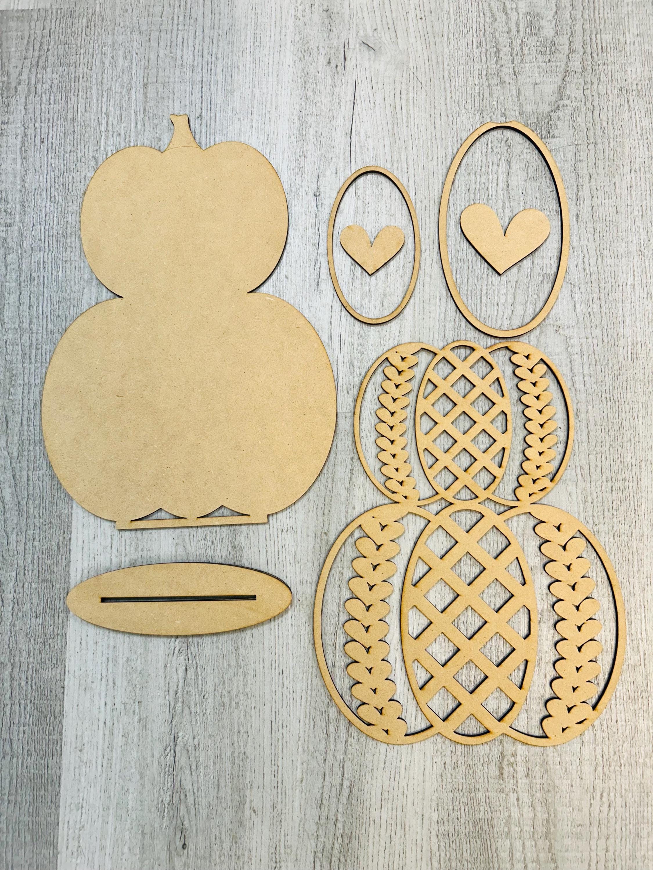 DIY Standing Sweater Pumpkins, Shelf Sitter Pumpkins, Unfinished ...