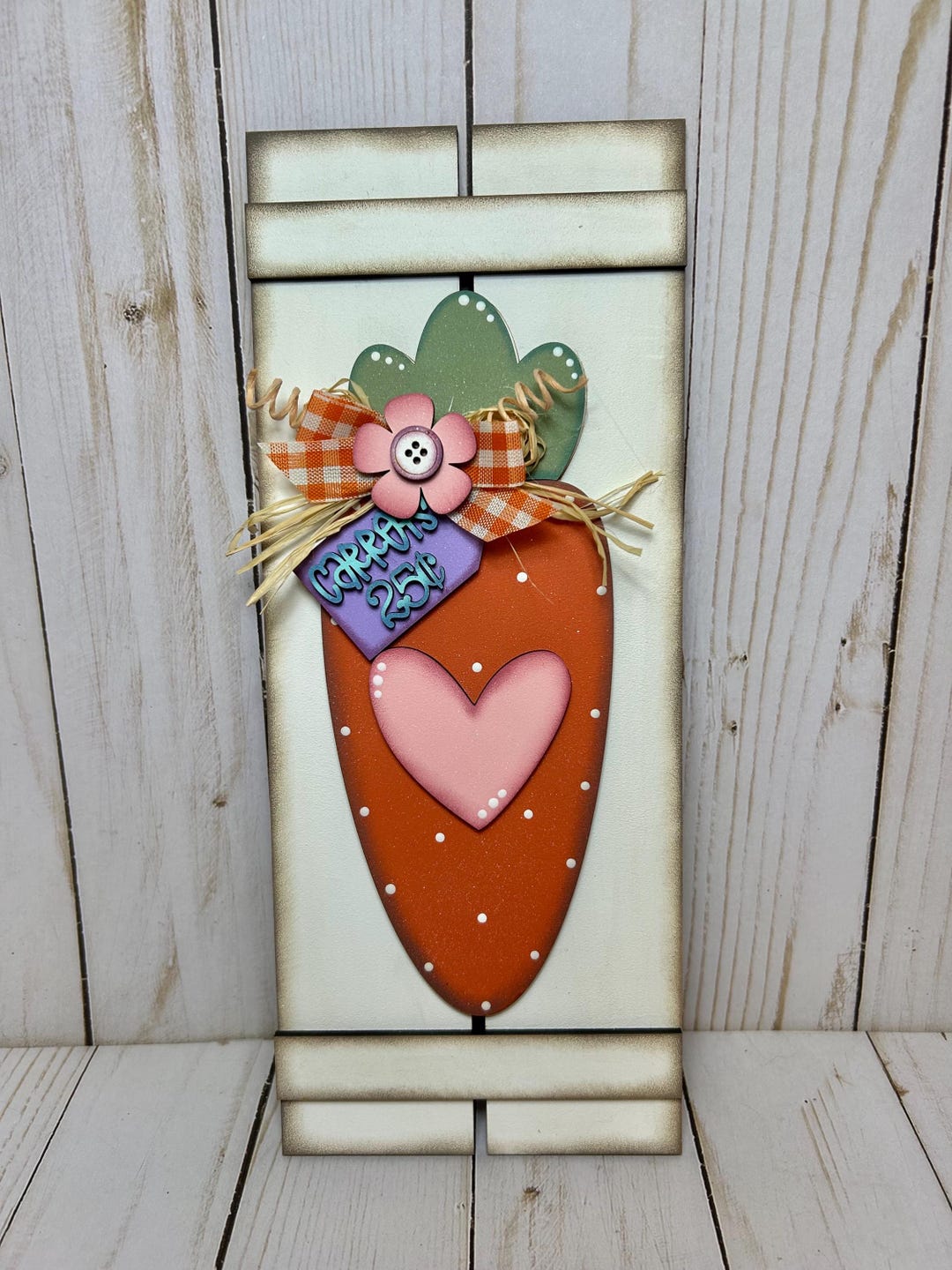 Easter Carrot Pallet Sign, Carrot Leaner Sign, Easter Sign, Easter ...