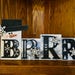 DIY Snowman Brrr Word Block, Snowman Decor, Mantel Decor, Winter Decor ...