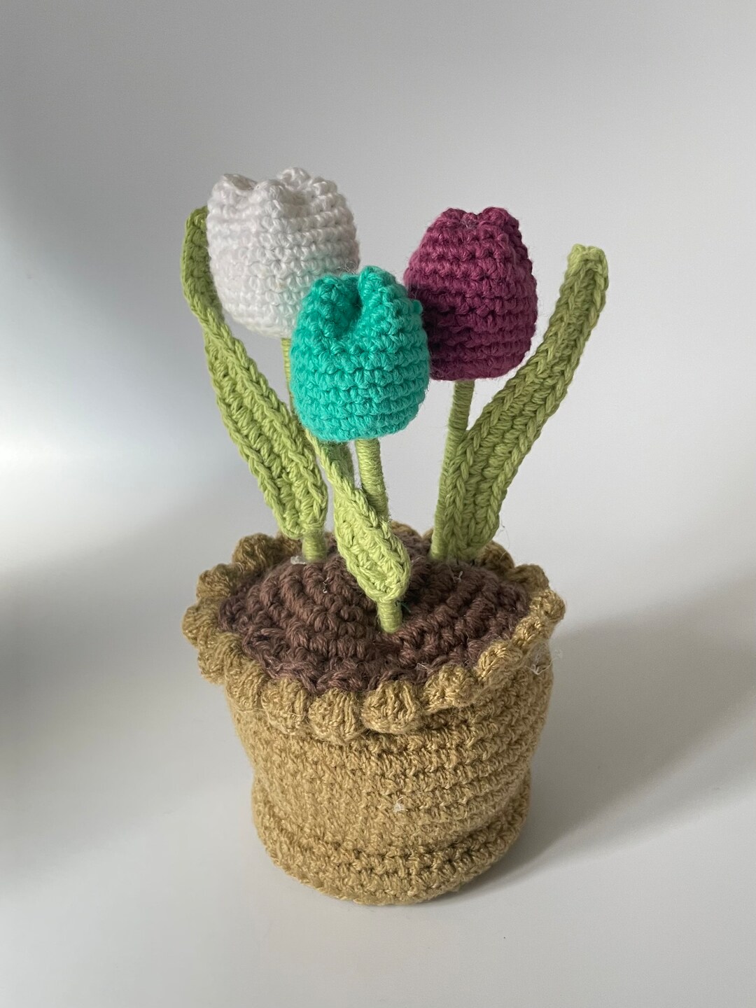 Handmade Crochet Triple Flower - Etsy
