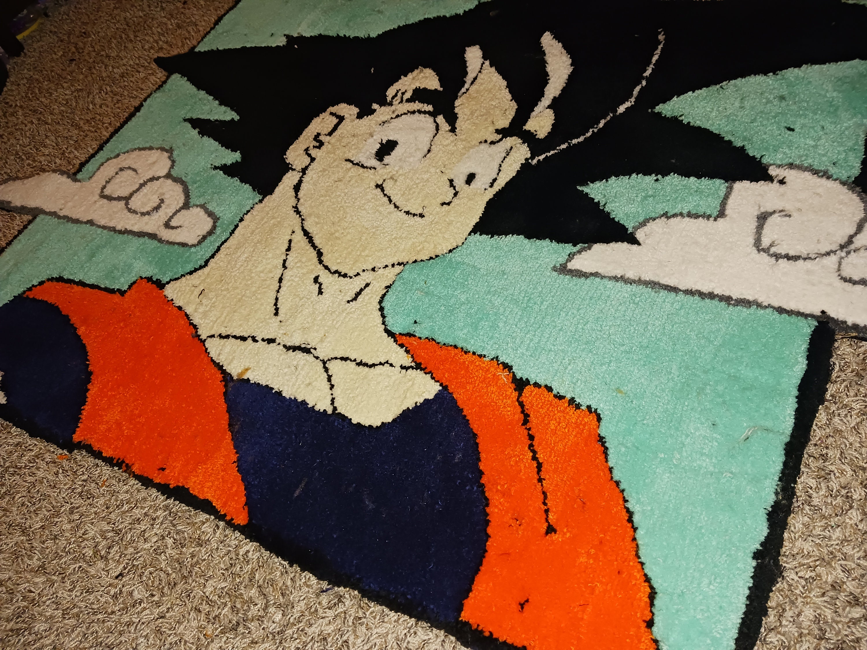 Dragon Ball Z Rug Goku - Etsy