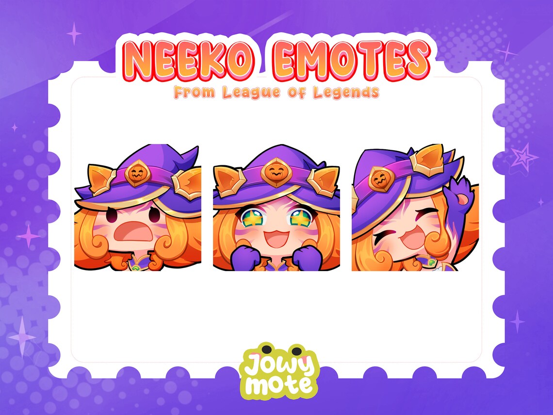 Bewitching Neeko Pack Emote Pack Inspired by League of Legends for ...