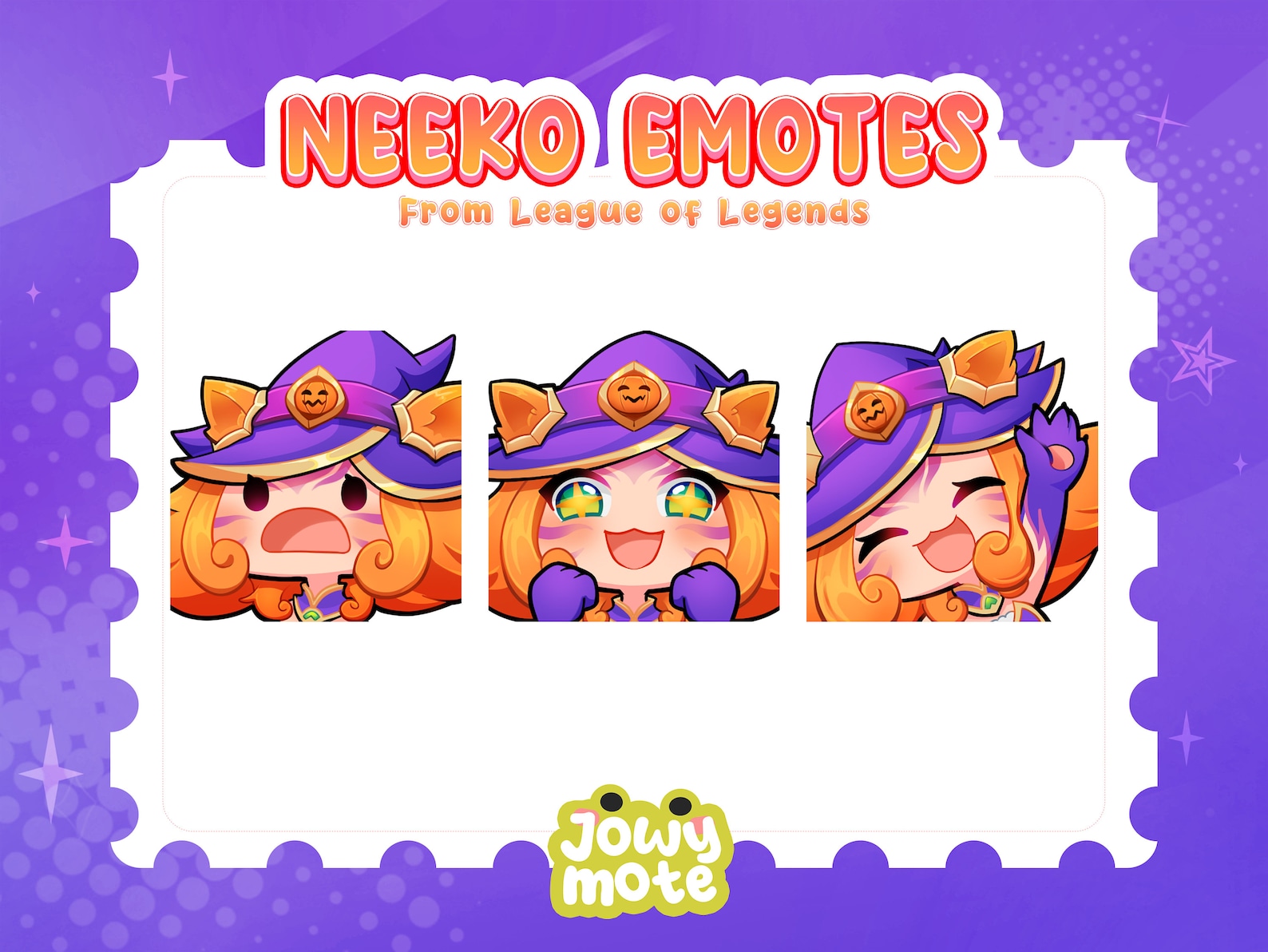 Bewitching Neeko Pack Emote Pack Inspired by League of Legends for ...
