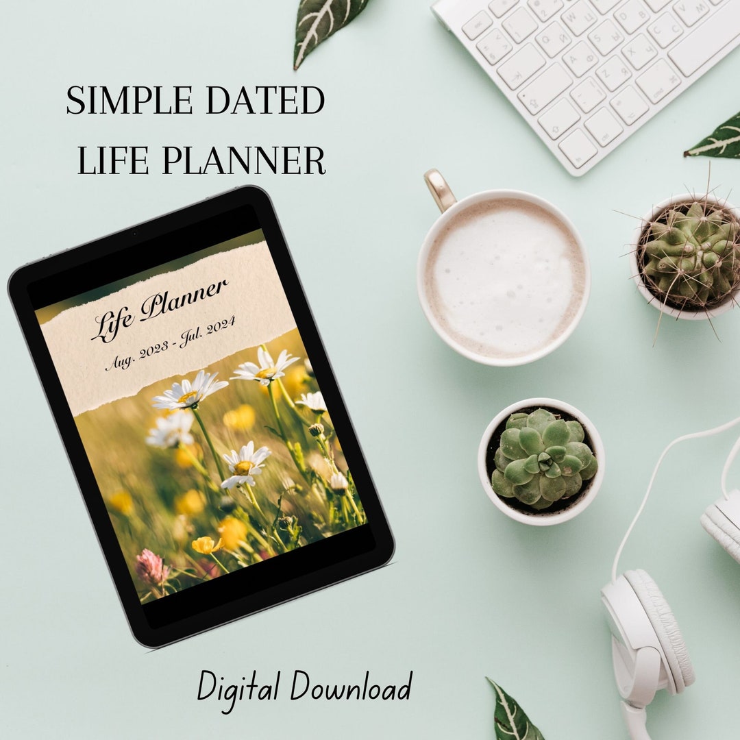 2023-2024 Dated Digital Planner, Holiday's Added, Goodnotes Planner ...