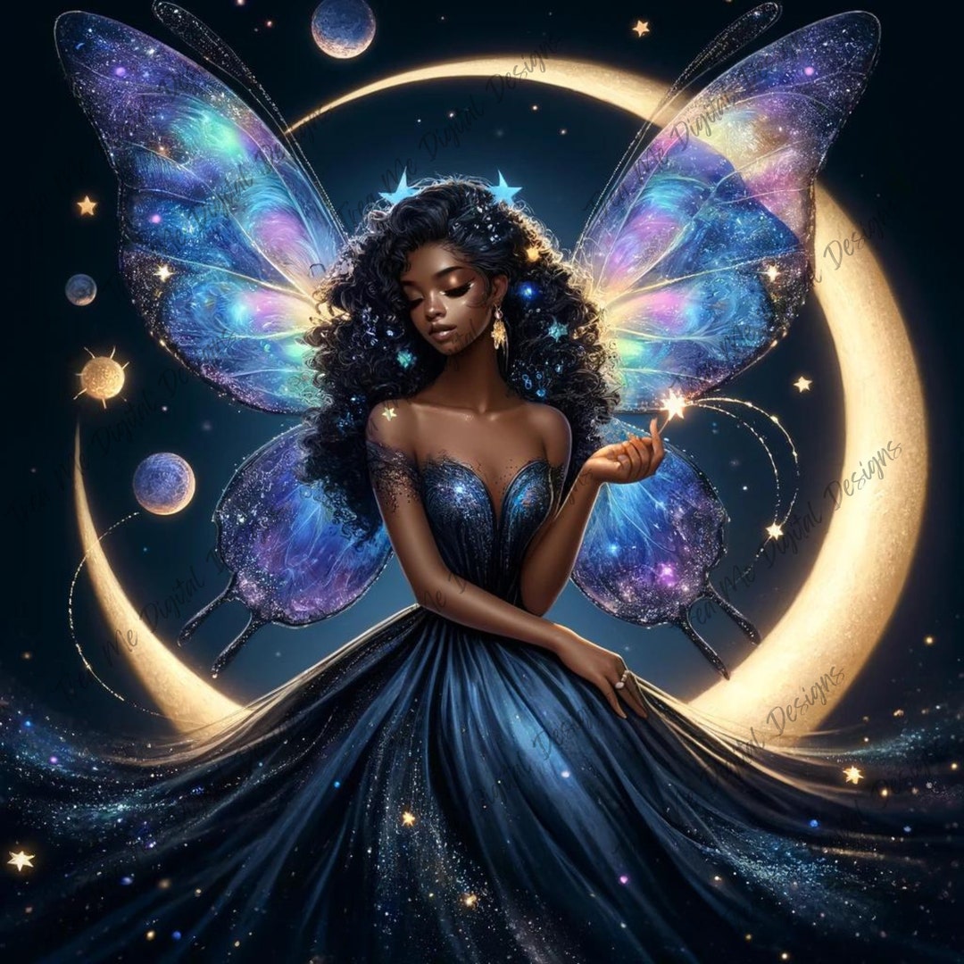 Digital Image - Celestial Fairy - 1 PNG - Etsy