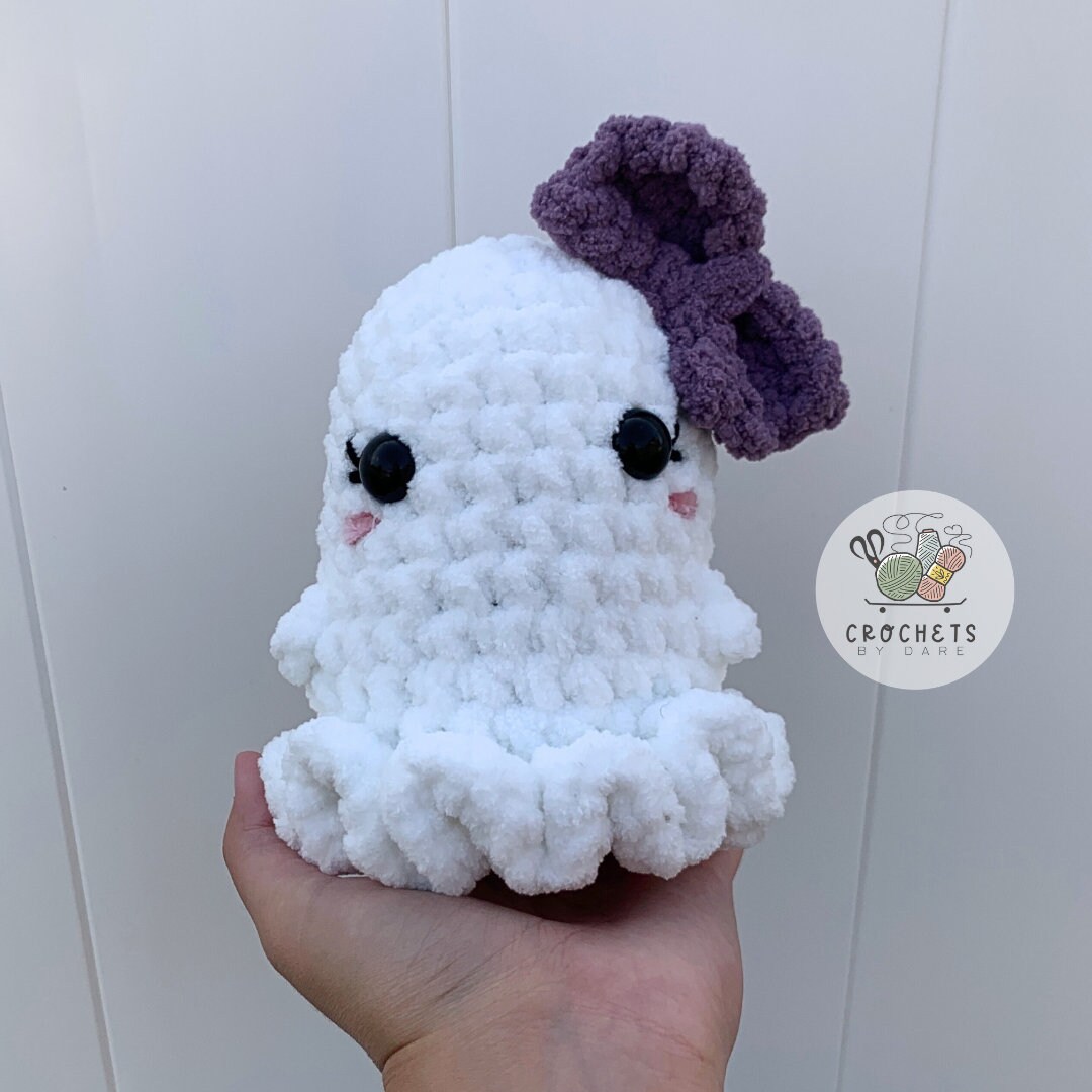 Misty the Ghost Crochet Pattern PDF Download Beginner-friendly No-sew ...